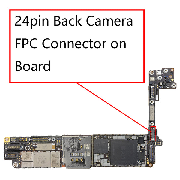 iPhone 8 8Plus 24pin Back Camera FPC Connector | myFixParts.com ...