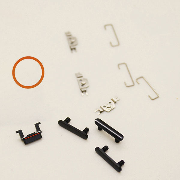 OEM iPhone 7 Side Buttons Set Jet Black | myFixParts.com – myFixParts ...