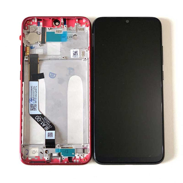 Redmi Note7 Note 7 Pro LCD Assembly with Frame Red | myFixParts.com ...